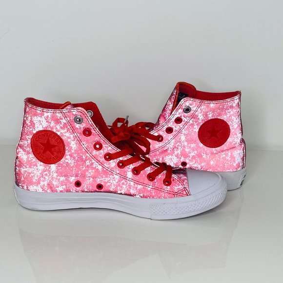 Converse | Shoes | Converse Chuck Taylor Lunarlon Red Reflective High ...